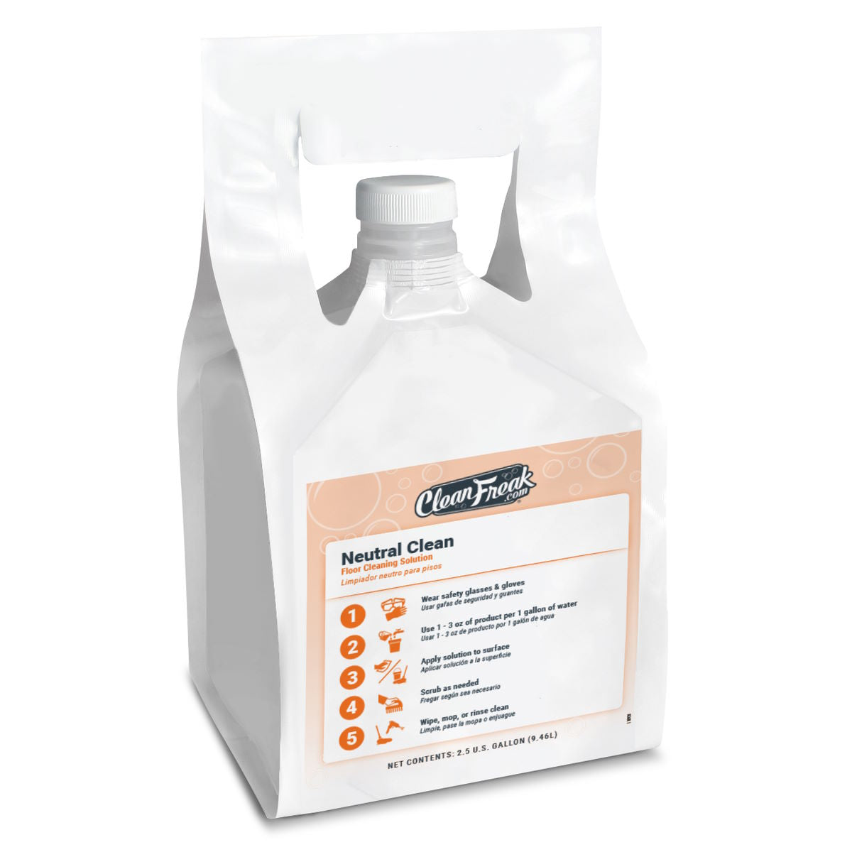 CleanFreak® Neutral Clean General-Purpose Floor Cleaner | 2.5 Gallons ...