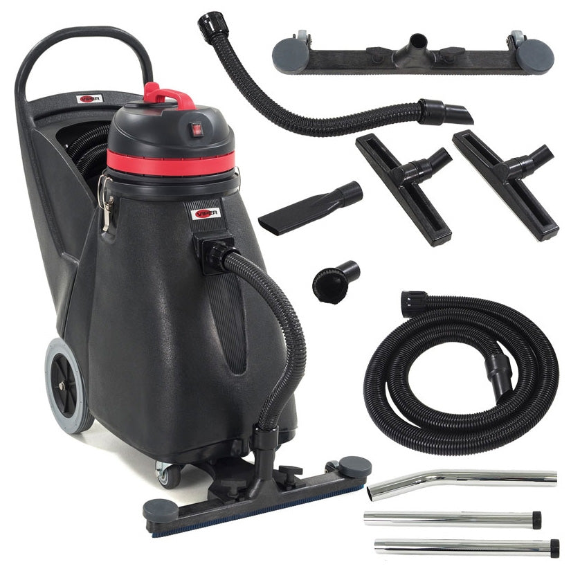 Viper Shovelnose Wet/Dry Vacuum w/ Front Squeegee & Toolkit (#SN18WD ...