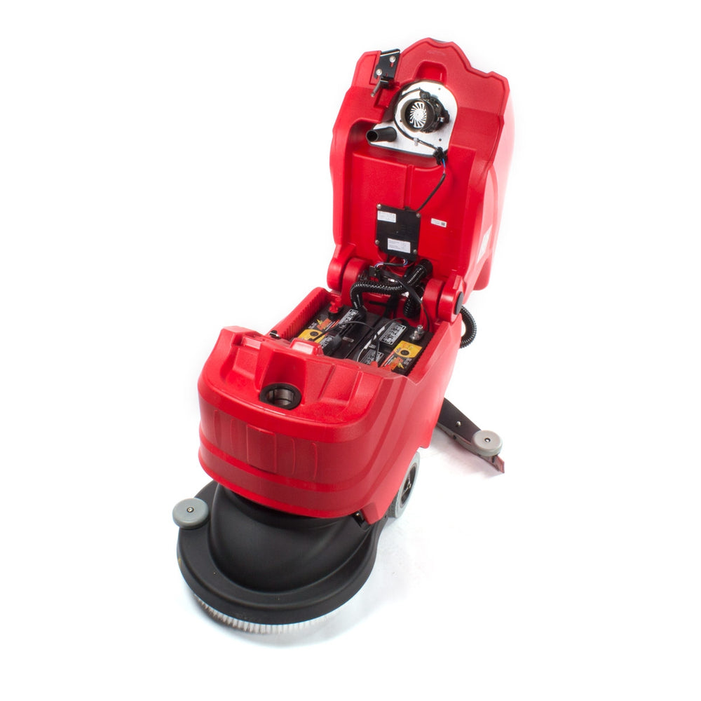 Advantage Battery Powered 15 Gallon Floor Scrubber w/ Scrubbing Brush ...