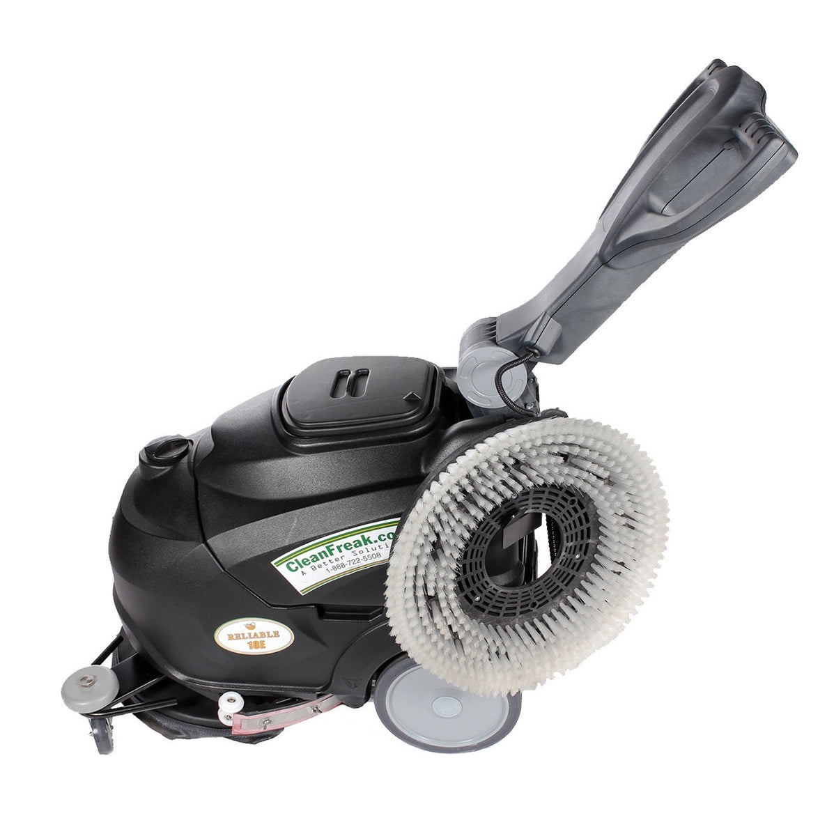 18" Electric Automatic Floor Scrubber Package w/ Chemicals, Replacement ...