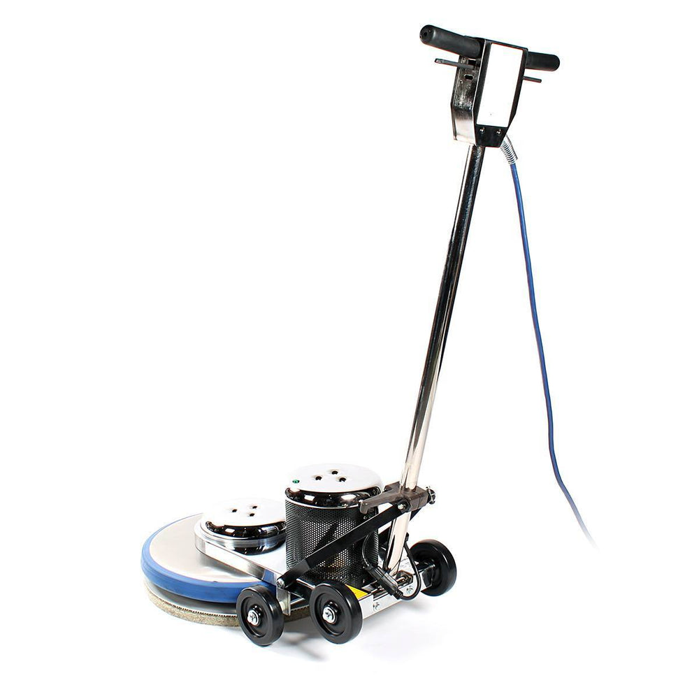 20" Trusted Clean Polished Steel Body Floor Burnisher - 1500 RPM ...