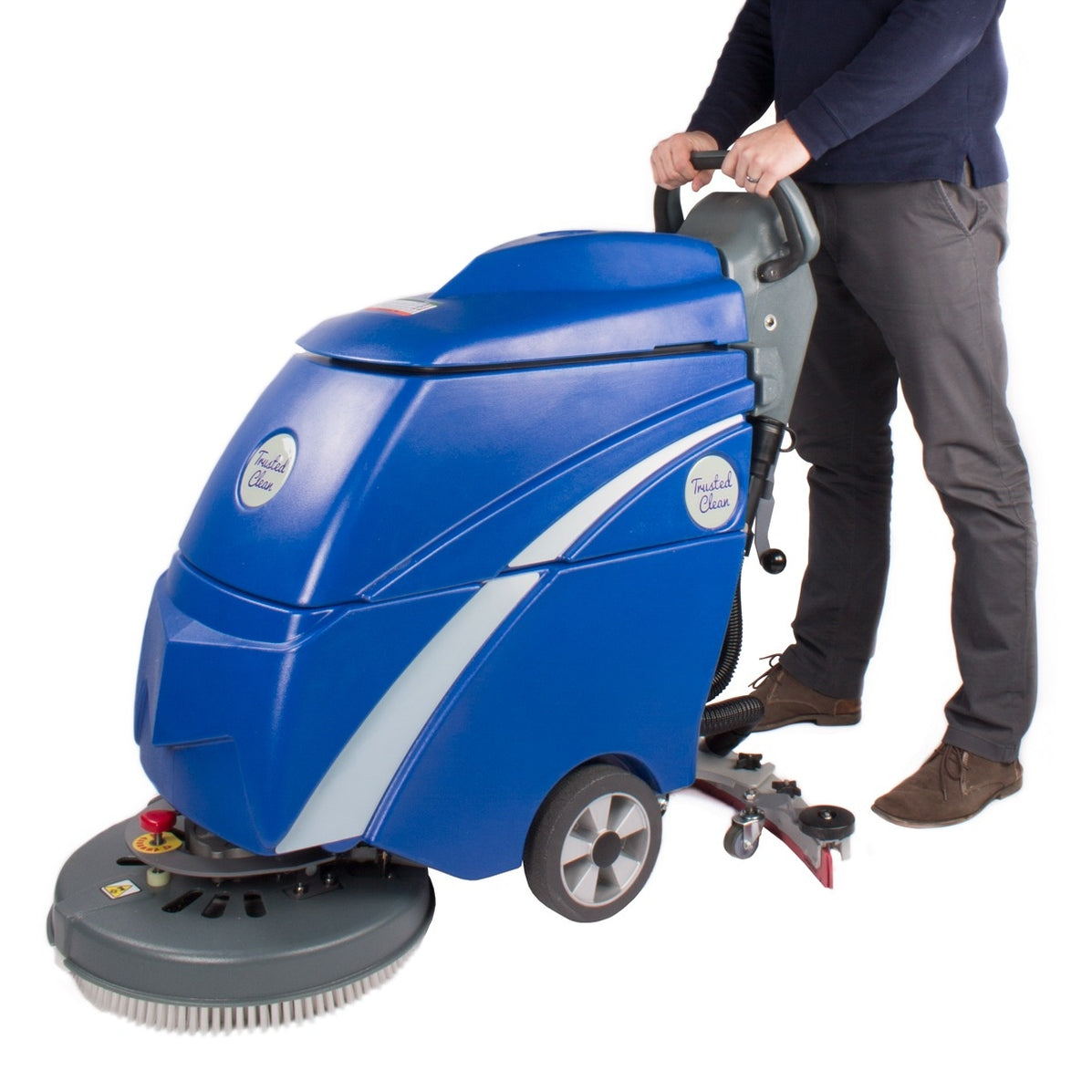 Trusted Clean 'Dura 18HD' Electric Auto Floor Scrubber - 18" Scrub Path ...